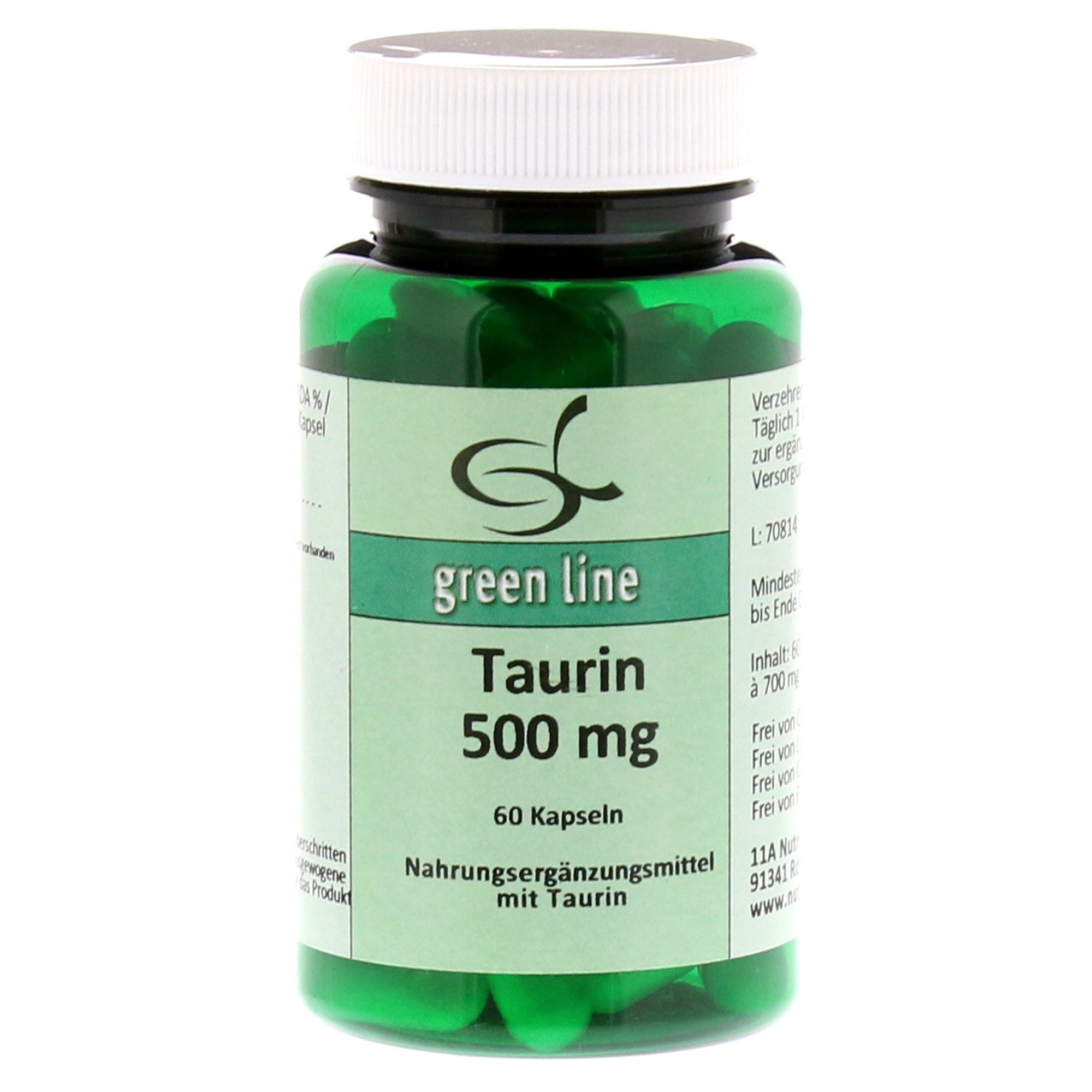 Erfahrungen zu TAURIN 500 mg Kapseln | medpex
