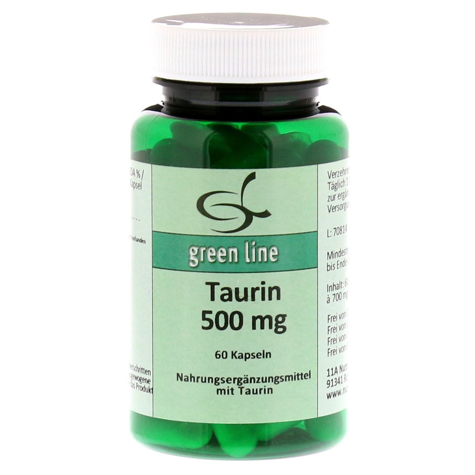 Erfahrungen zu Taurin 500 mg Kapseln 60 St | medpex