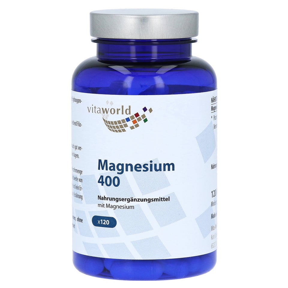 Erfahrungen zu Magnesium 400 Kapseln 120 St | medpex