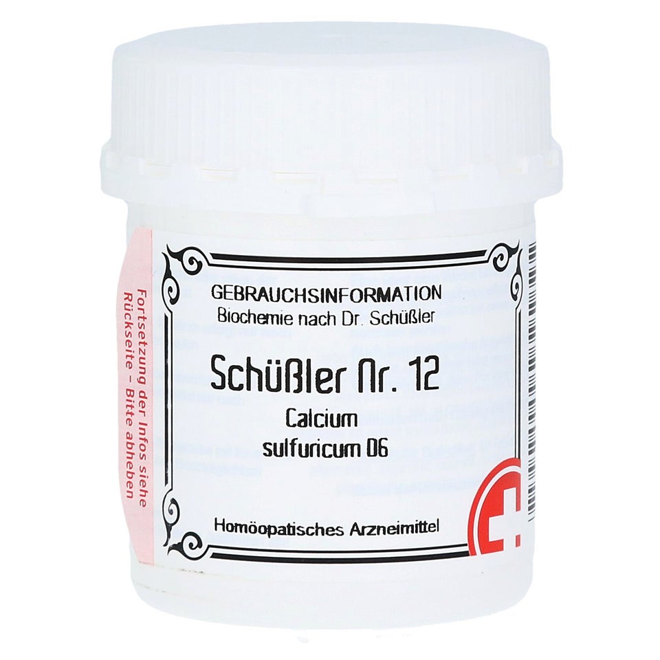 SCHÜSSLER NR.12 Calcium sulfuricum D 6 Tabletten | medpex