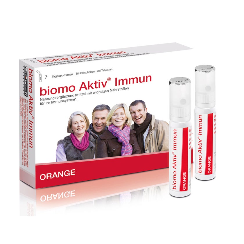 Erfahrungen zu Biomo Aktiv Immun Trinkflaschen und Tabletten 7 ...