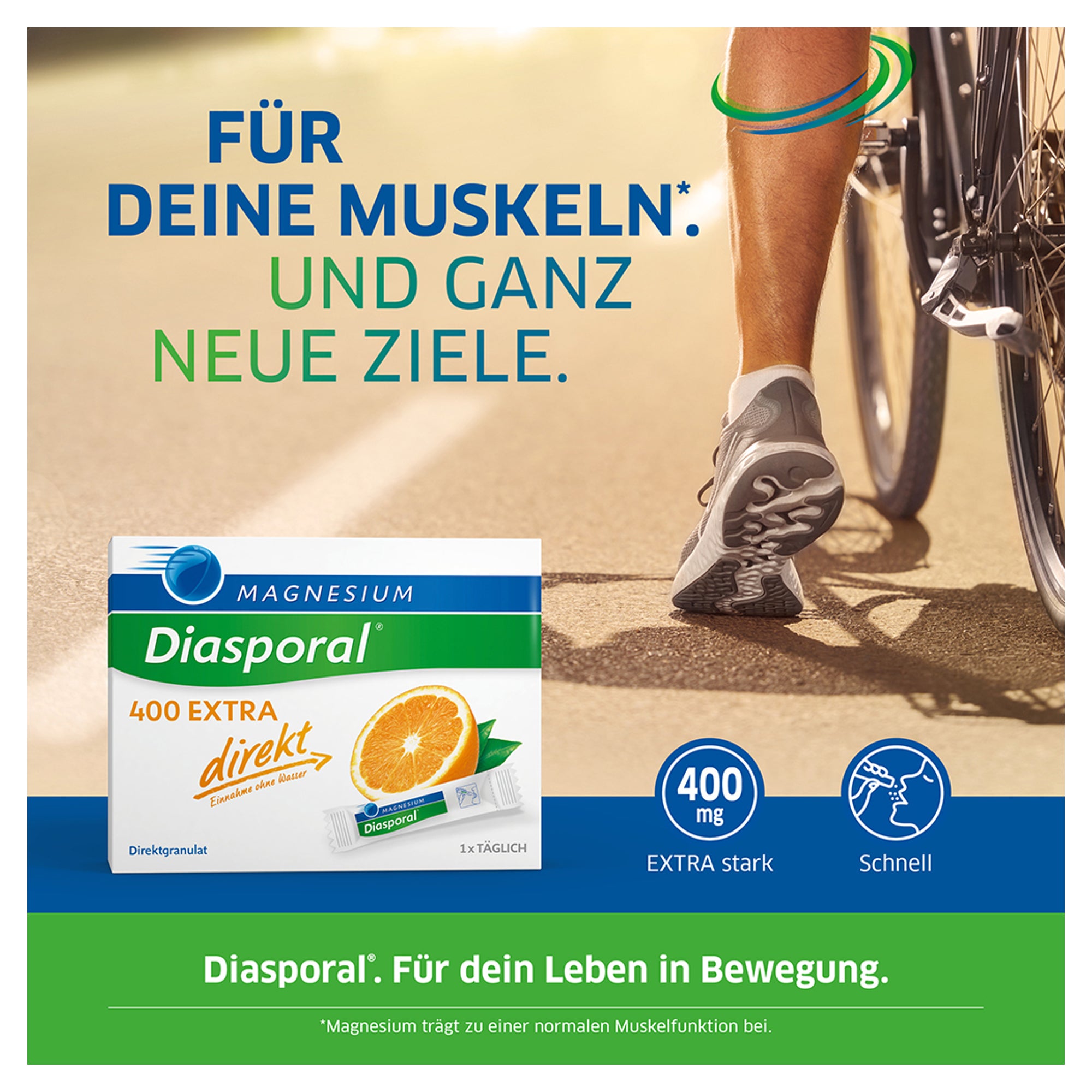 Magnesium Diasporal 400 Extra direkt Granulat | medpex