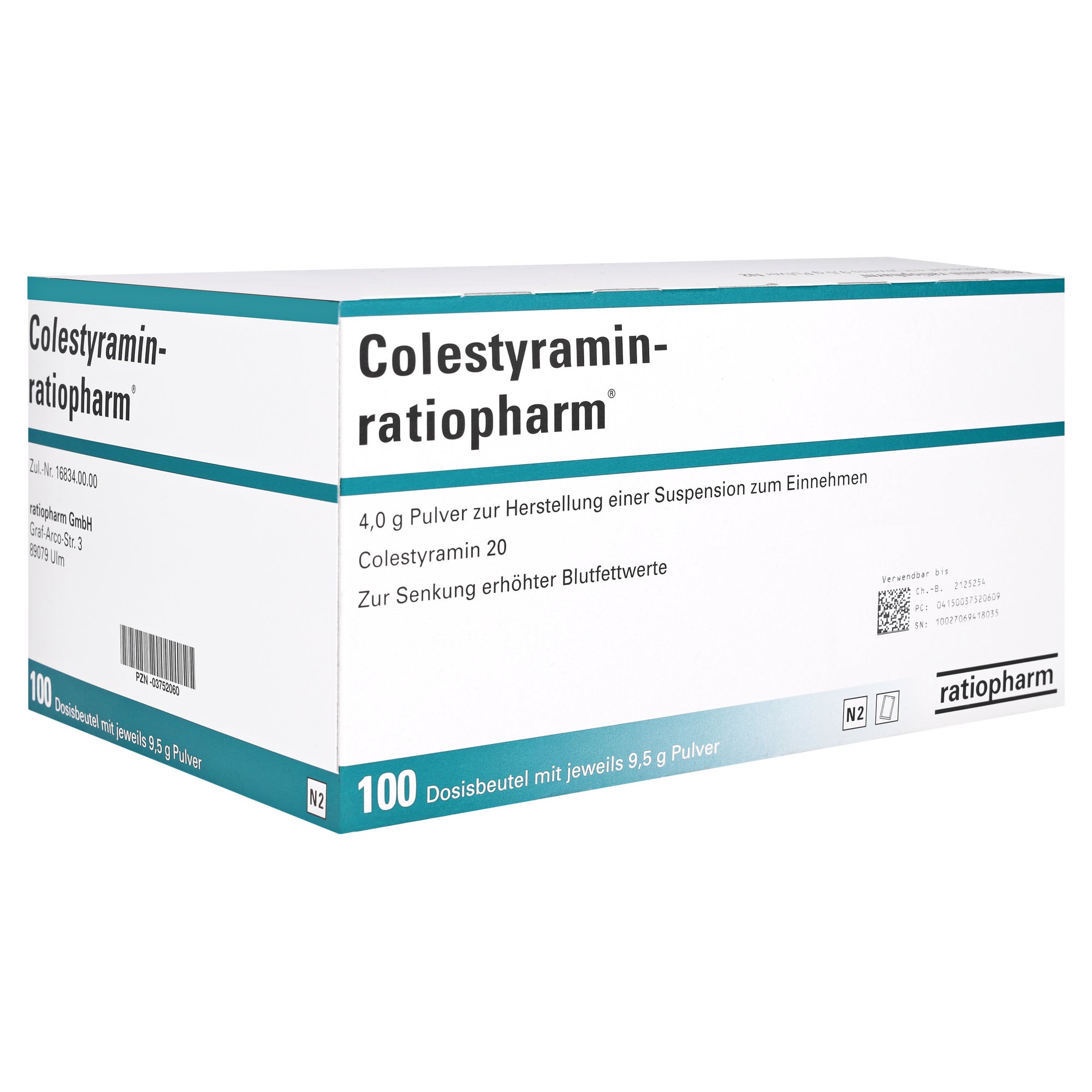 Colestyramin-ratiopharm 4g Beutel kaufen | medpex