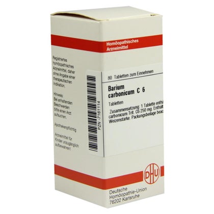 Barium Carbonicum C 6 Tabletten 80 St günstig kaufen | medpex