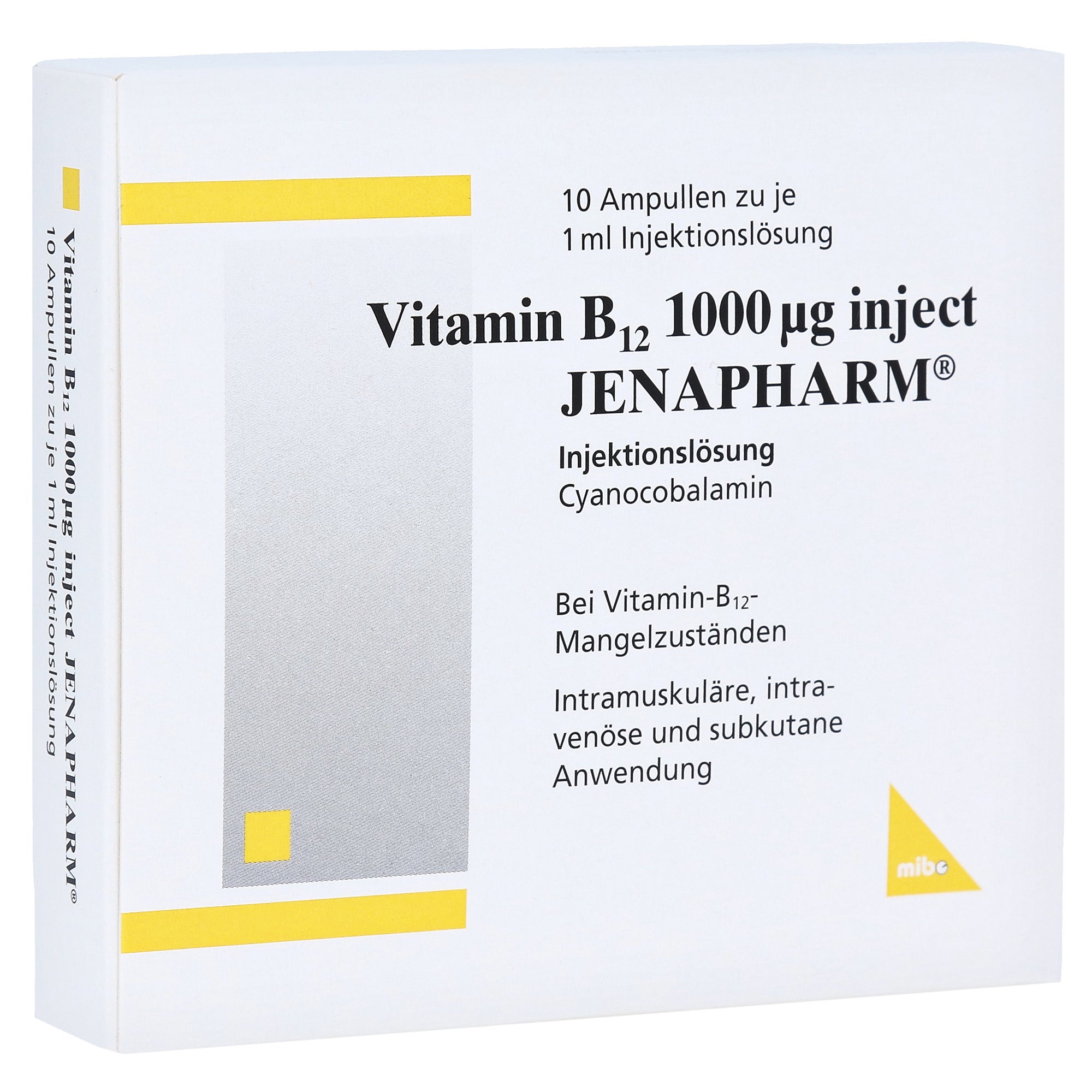 Vitamin B12 1.000 µg Inject Jenapharm Ampullen | medpex