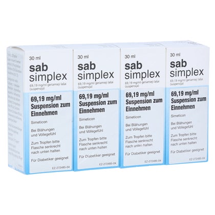 SAB Simplex Suspension zum Einnehmen - Reimport 4X30 ml günstig kaufen | medpex