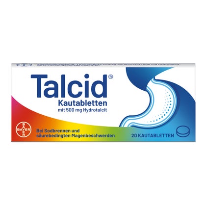 Talcid Tablette 0,5 G 20 St günstig kaufen | medpex