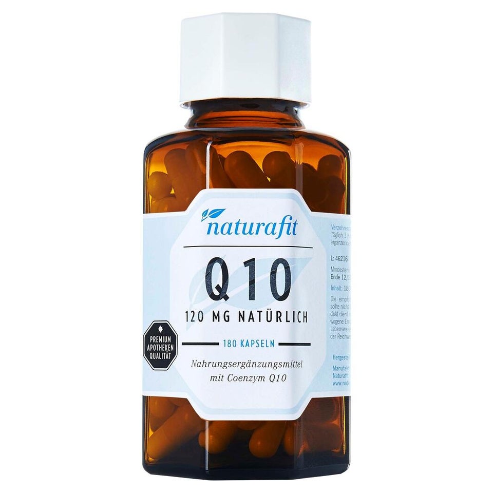 Naturafit Q10 120 mg natürlich Kapseln 180 St günstig kaufen | medpex