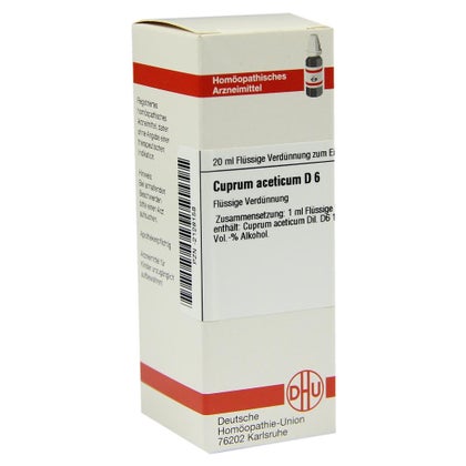 Cuprum Aceticum D 6 Dilution 20 ml günstig kaufen | medpex