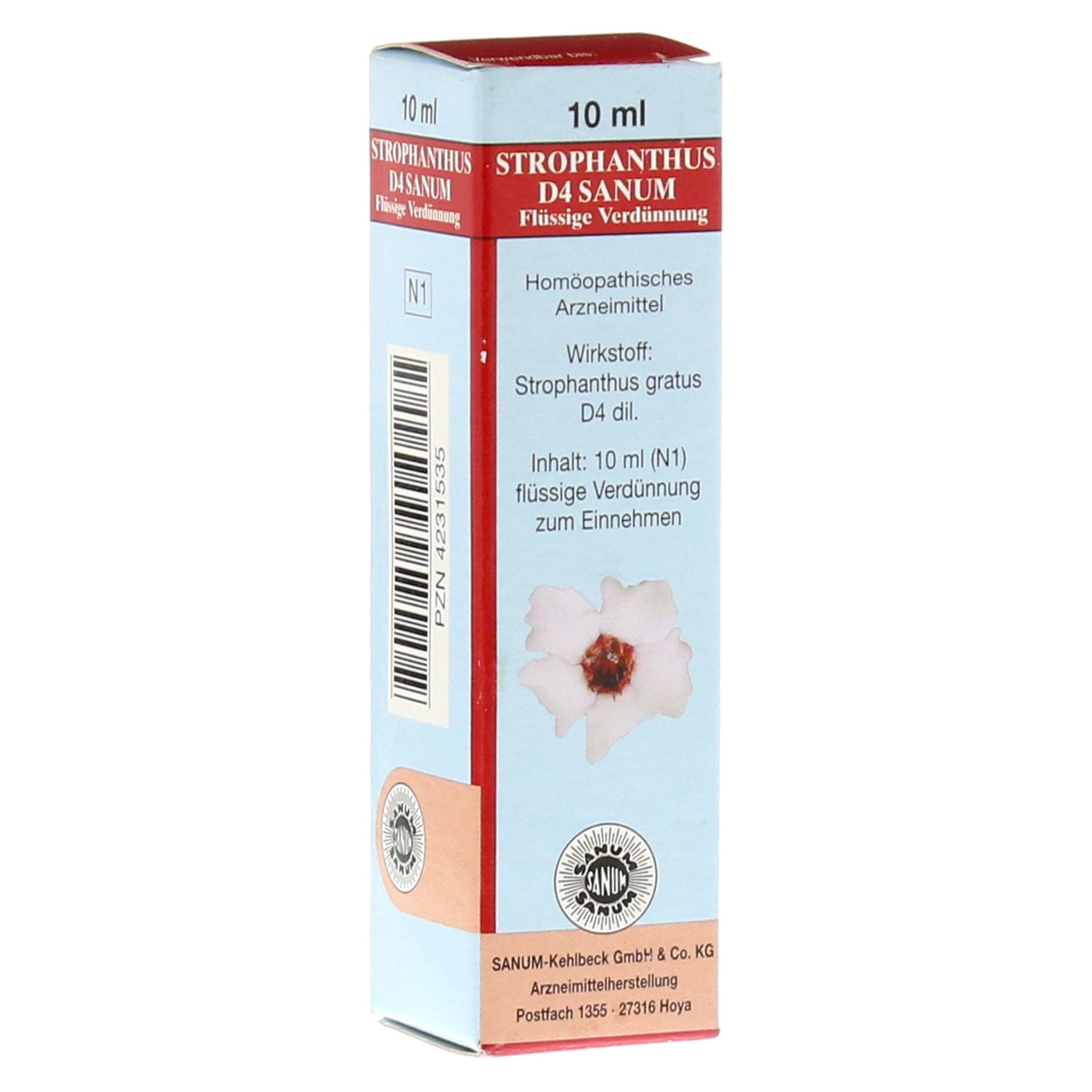 STROPHANTHUS D 4 Sanum flüssige Verdünnung Tropfen | medpex