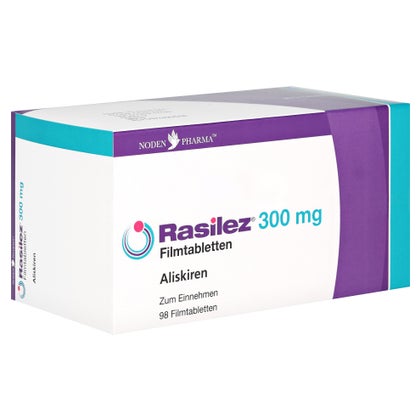 Rasilez 300 mg Filmtabletten 98 St kaufen mit E-Rezept | medpex