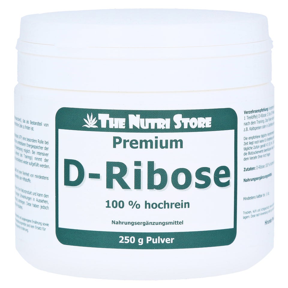 Erfahrungen zu D-ribose 100% Hochrein Pulver 250 g | medpex