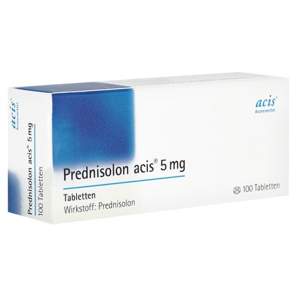 Prednisolon ACIS 5 mg Tabletten 100 St kaufen mit E-Rezept | medpex