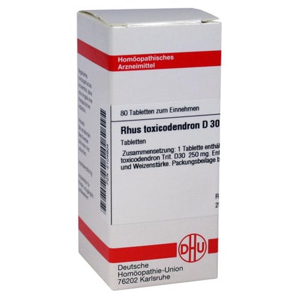 RHUS Toxicodendron D 30 Tabletten 80 St günstig kaufen | medpex