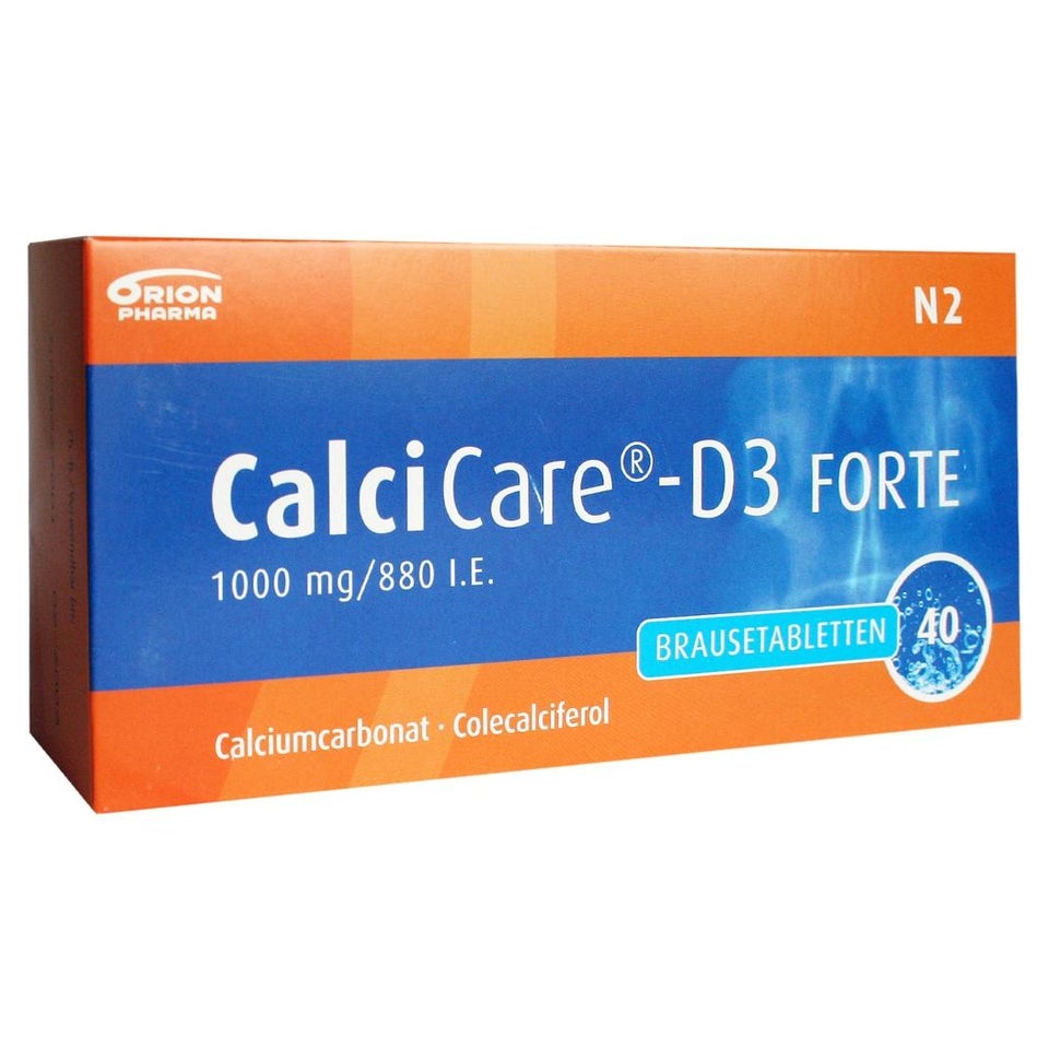 Erfahrungen zu CalciCare-D3 FORTE 1000mg/880 I.E. | medpex