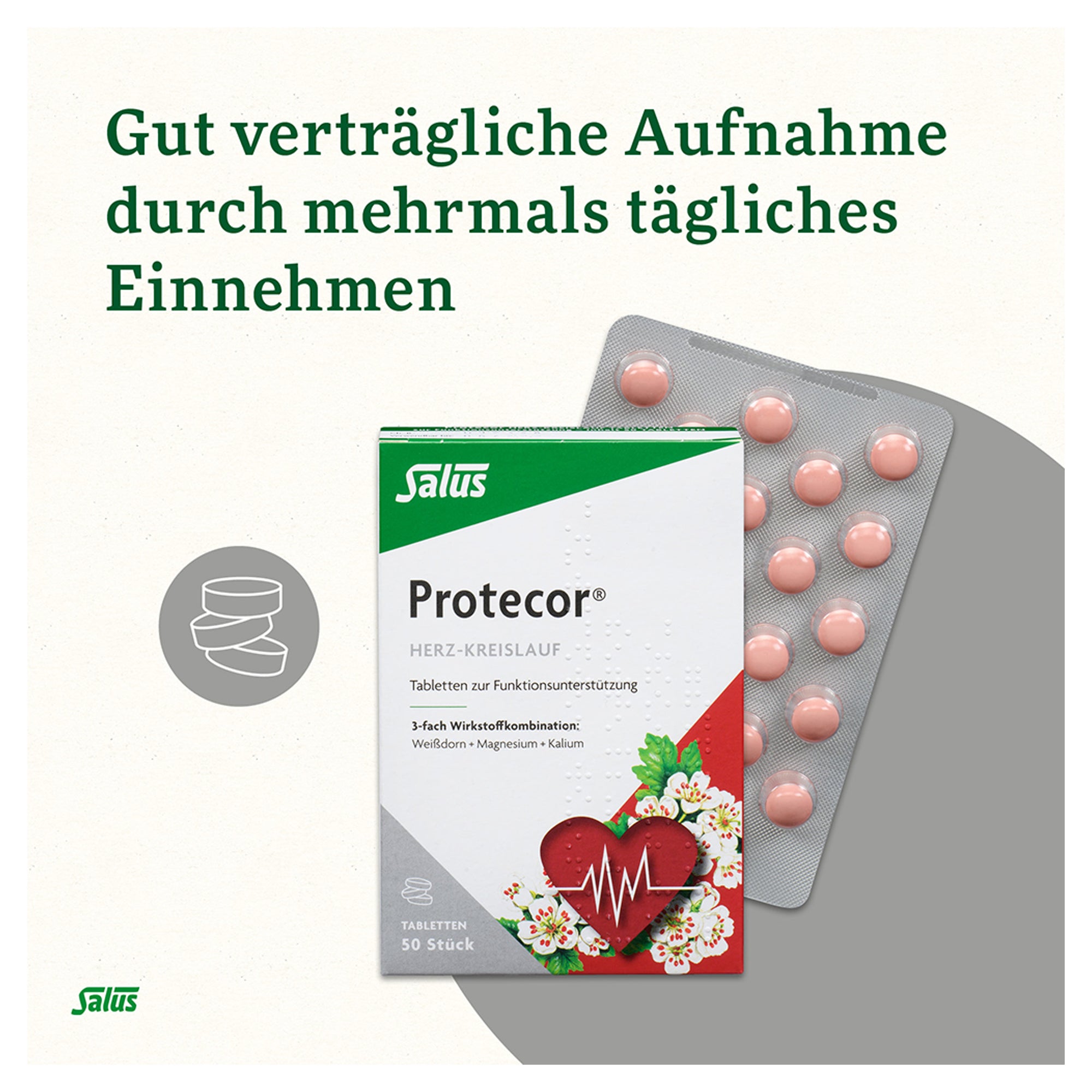 PROTECOR Herz-Kreislauf Tabl.z.Funktionsunt.Salus | medpex