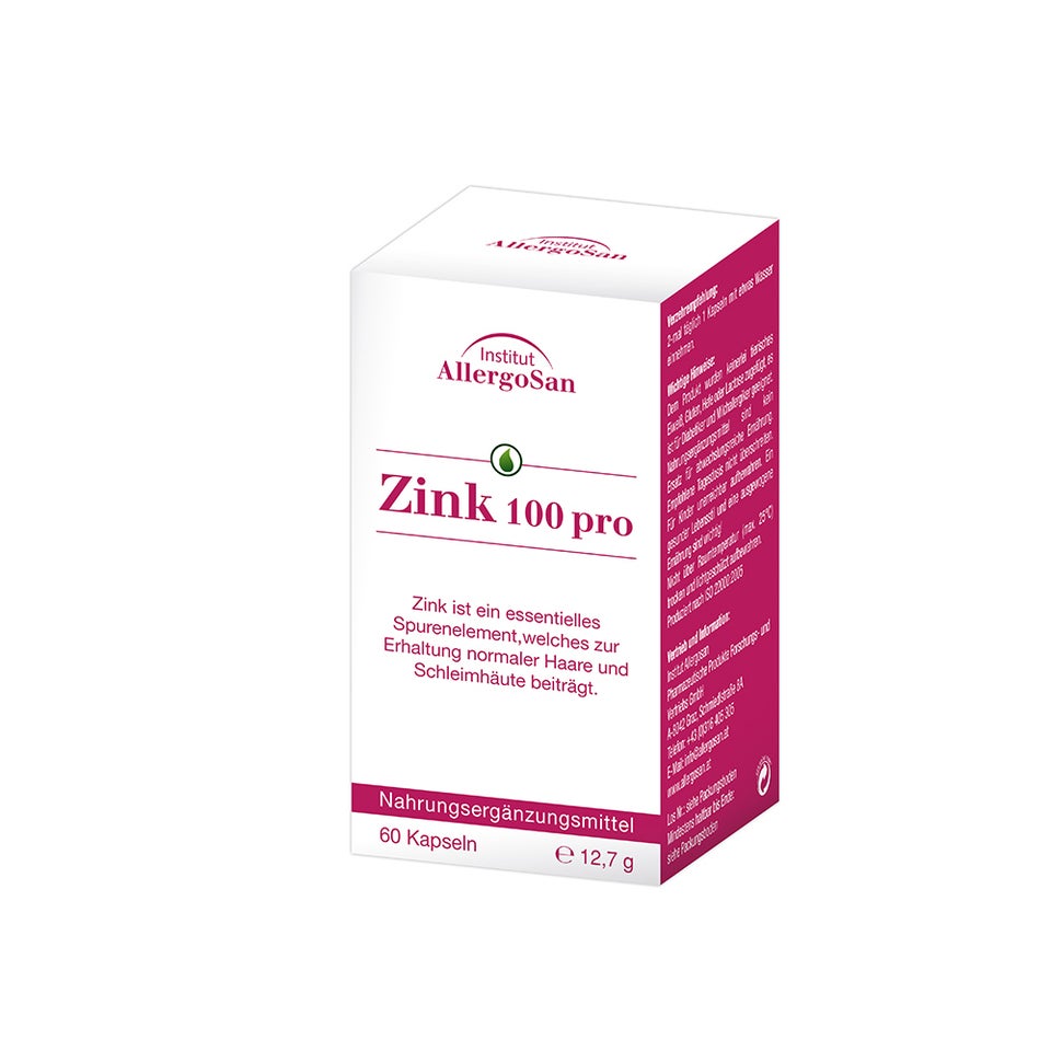 ALLERGOSAN Zink 100 pro Kapseln online kaufen | medpex