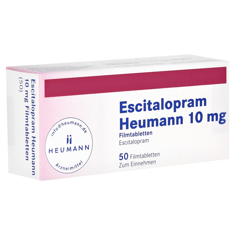ESCITALOPRAM Heumann 10 mg Filmtabletten 50 St kaufen mit E-Rezept | medpex