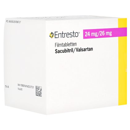 Entresto 24 Mg/26 mg Filmtabletten 196 St kaufen mit E-Rezept | medpex