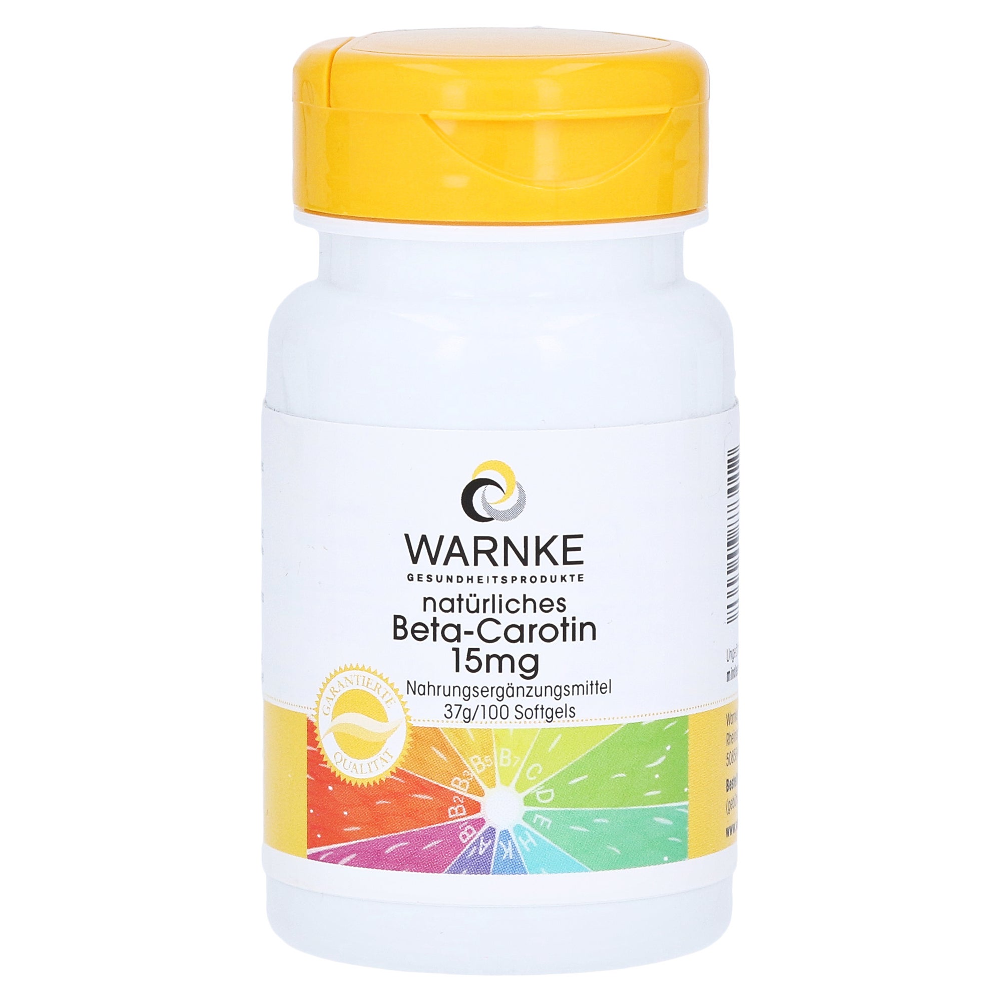 Erfahrungen zu BETA Carotin Kapseln 15 mg natürlich | medpex