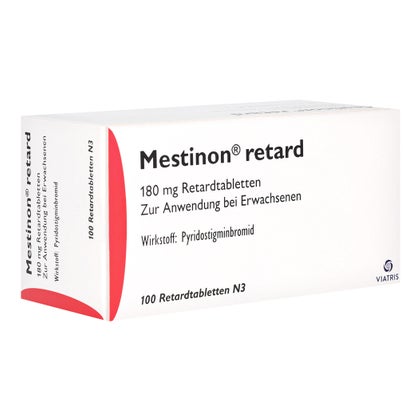 Mestinon Retard 180 mg Retardtabletten 100 St kaufen mit E-Rezept | medpex