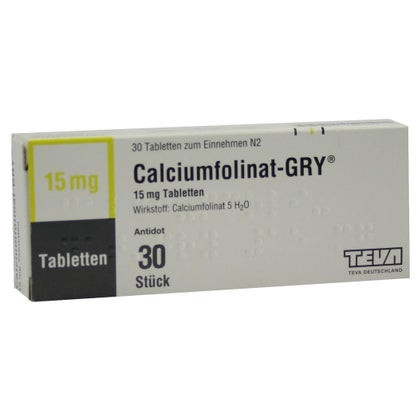 Calciumfolinat GRY 15 Tabletten 30 St günstig kaufen | medpex