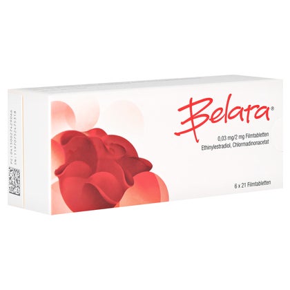 Belara Filmtabletten 6X21 St kaufen mit E-Rezept | medpex