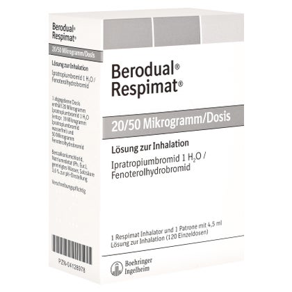 Berodual Respimat Lösung z.Inhalation 4,5 ml kaufen mit E-Rezept | medpex