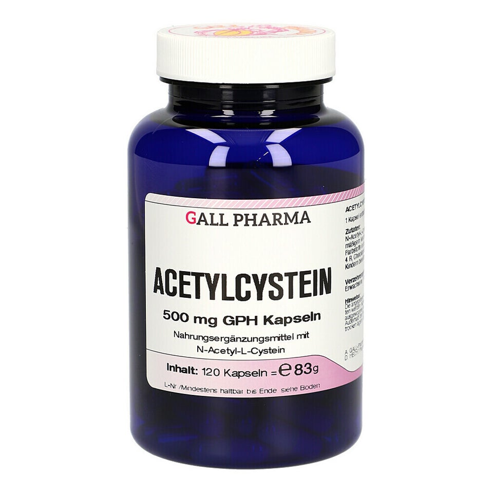 ACETYLCYSTEIN 500 mg GPH Kapseln online kaufen | medpex