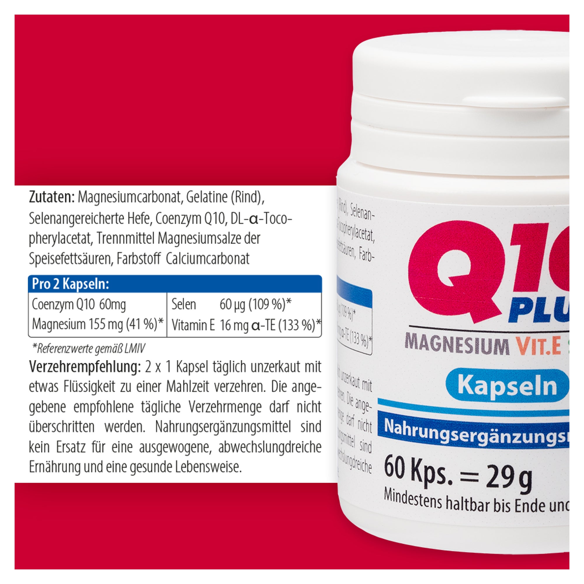 Q10 30 mg plus Magnesium Vit.E Selen Kapseln | medpex