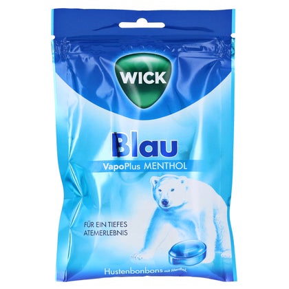 WICK BLAU Menthol Bonbons m.Zucker Beute 72 g günstig kaufen | medpex