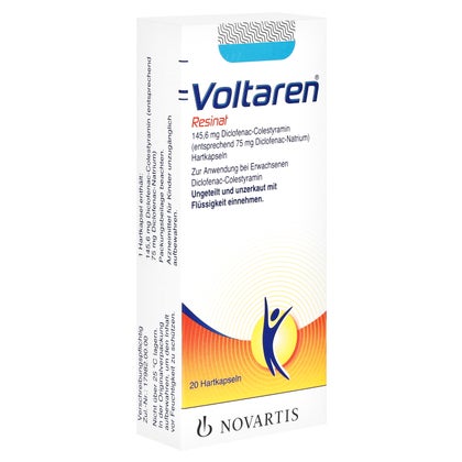 Voltaren Resinat Hartkapseln 20 St kaufen mit E-Rezept | medpex