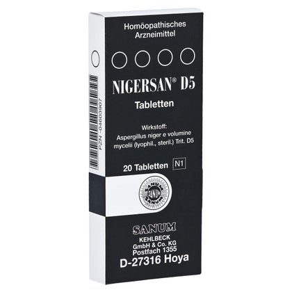 Nigersan D 5 Tabletten 20 St günstig kaufen | medpex