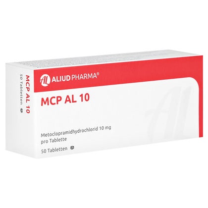MCP AL 10 Tabletten 50 St kaufen mit E-Rezept | medpex