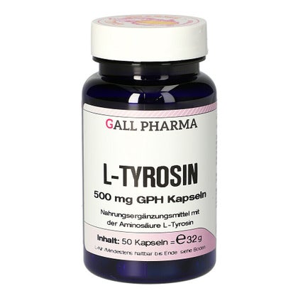 L-tyrosin 500 mg Kapseln 50 St günstig kaufen | medpex
