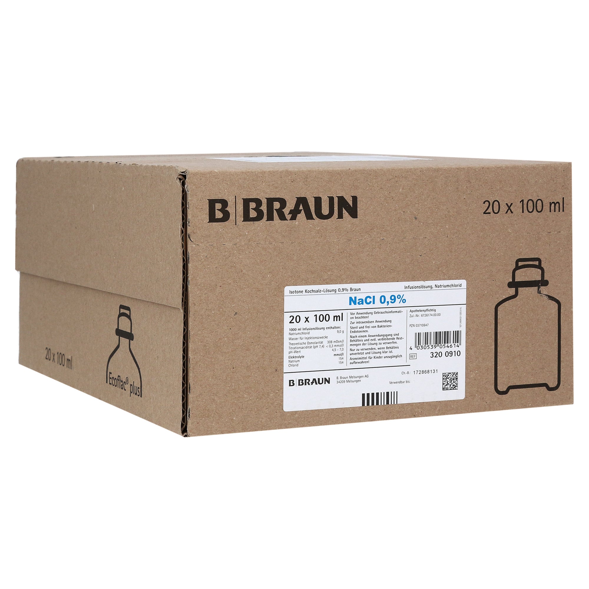 ISOTONE Kochsalz-Lösung 0,9% Braun Ecoflac Plus | medpex