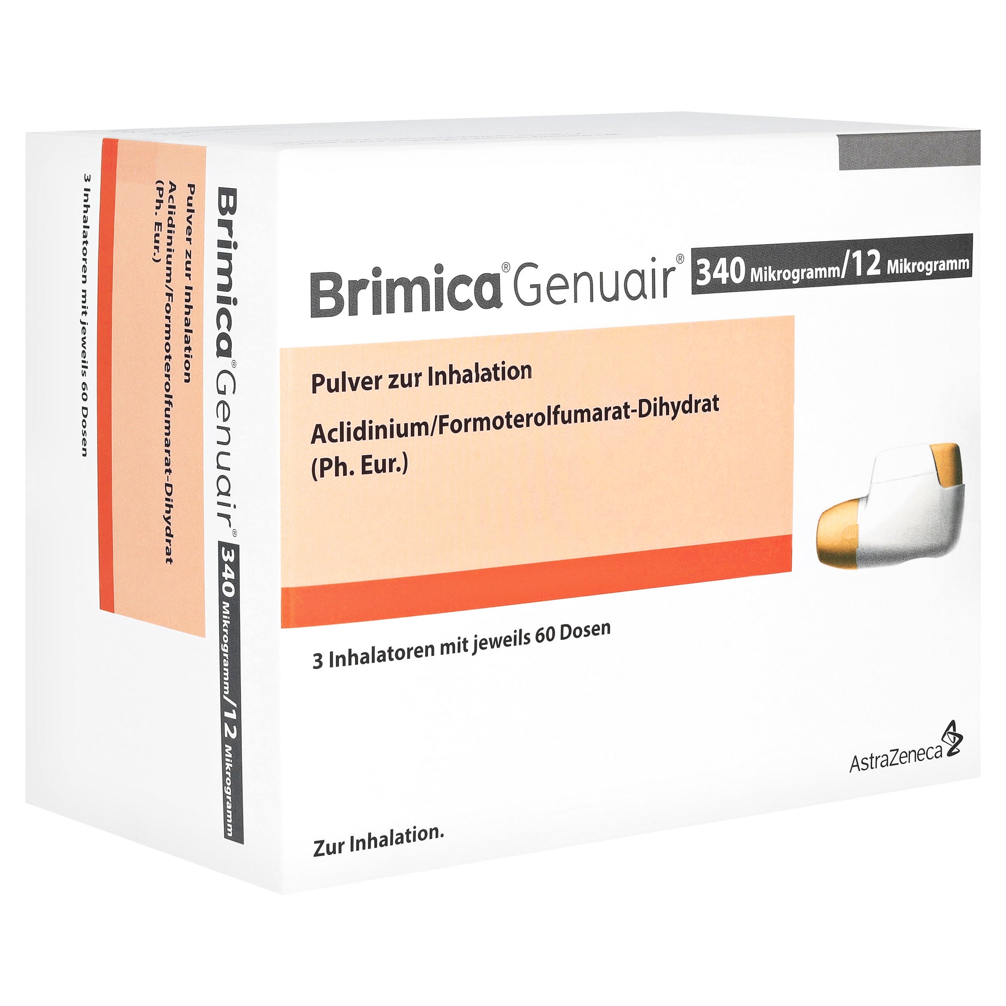 BRIMICA Genuair 340 µg/12 µg Plv.z.Inhalation 60ED | medpex