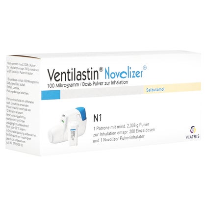 VENTILASTIN Novolizer Starterp.Inhal.+Pat.200 Hub 1X200 St kaufen mit E ...