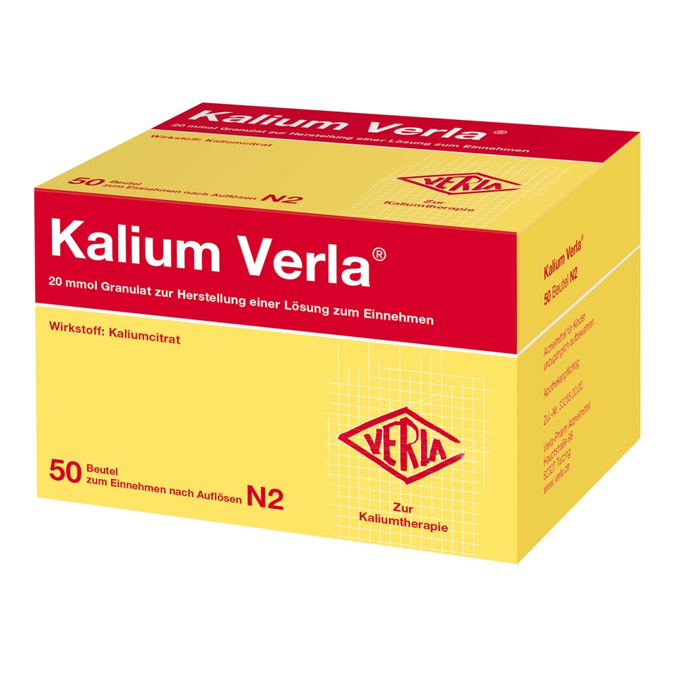 Kalium Verla Granulat Btl. 50 St günstig kaufen | medpex