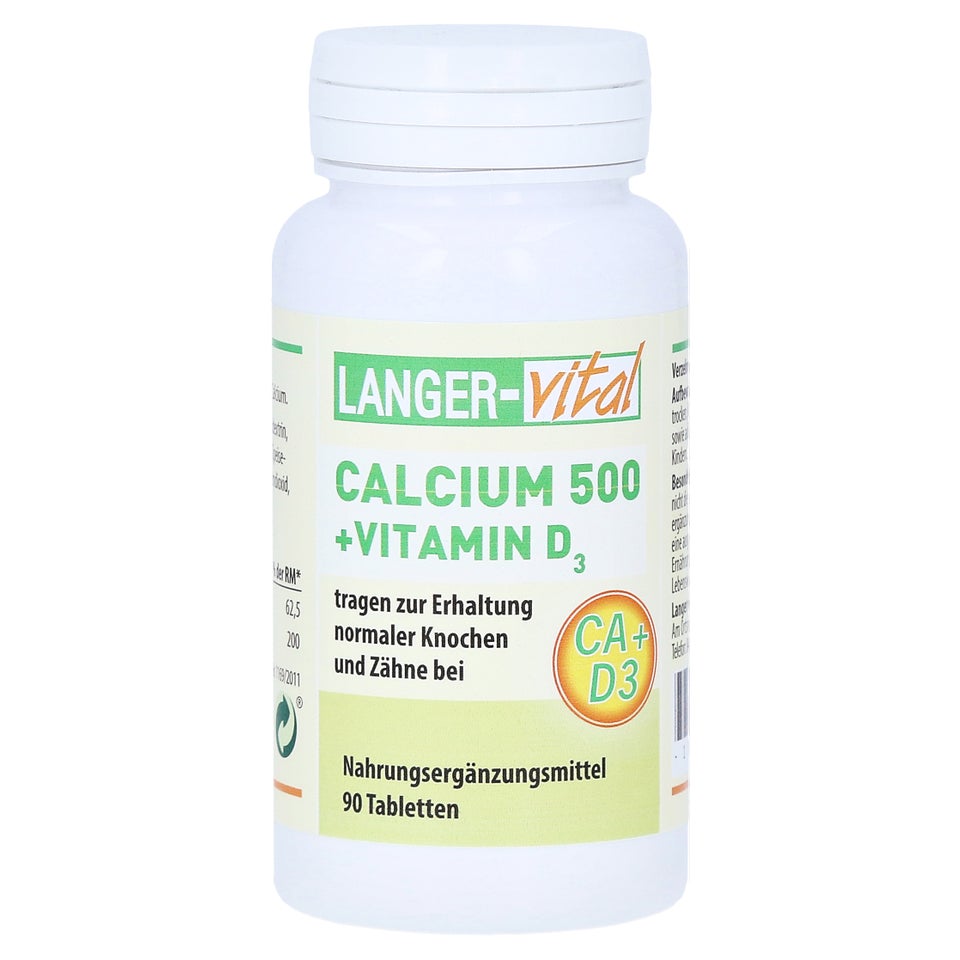 Calcium 500 Mg+d3 10 µg Tabletten 90 St günstig kaufen | medpex