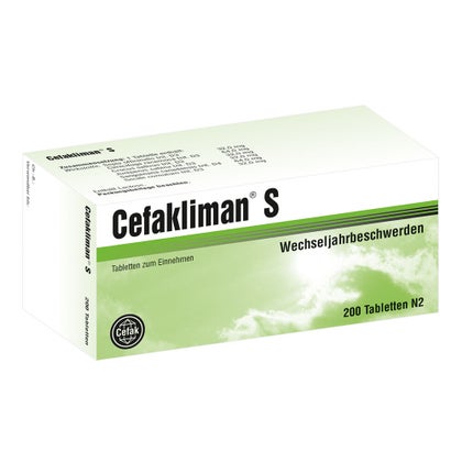 Erfahrungen zu Cefakliman S Tabletten 200 St | medpex