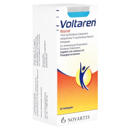 Voltaren Resinat Hartkapseln 50 St kaufen mit E-Rezept | medpex