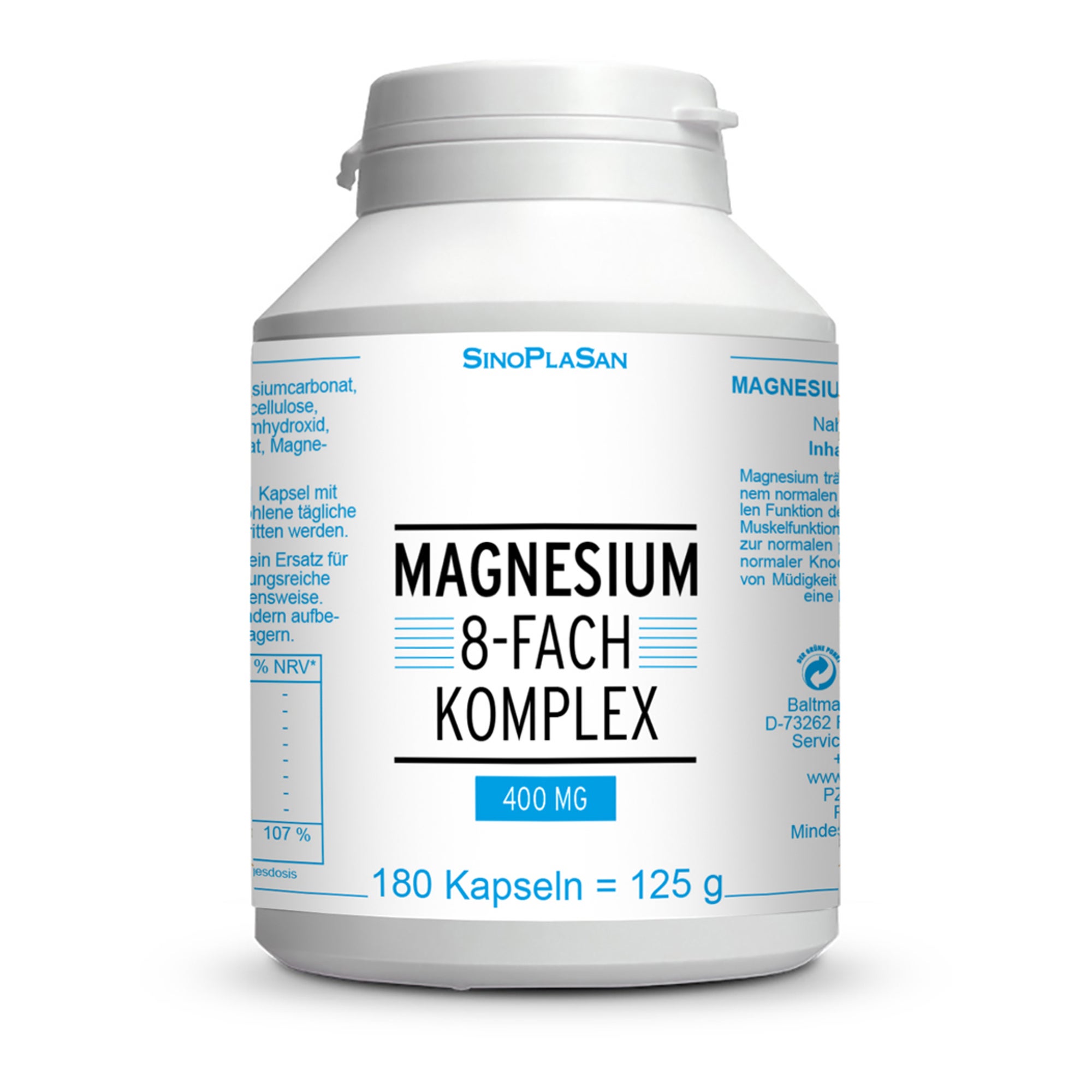 MAGNESIUM 8fach Komplex 400 mg Kapseln kaufen | medpex