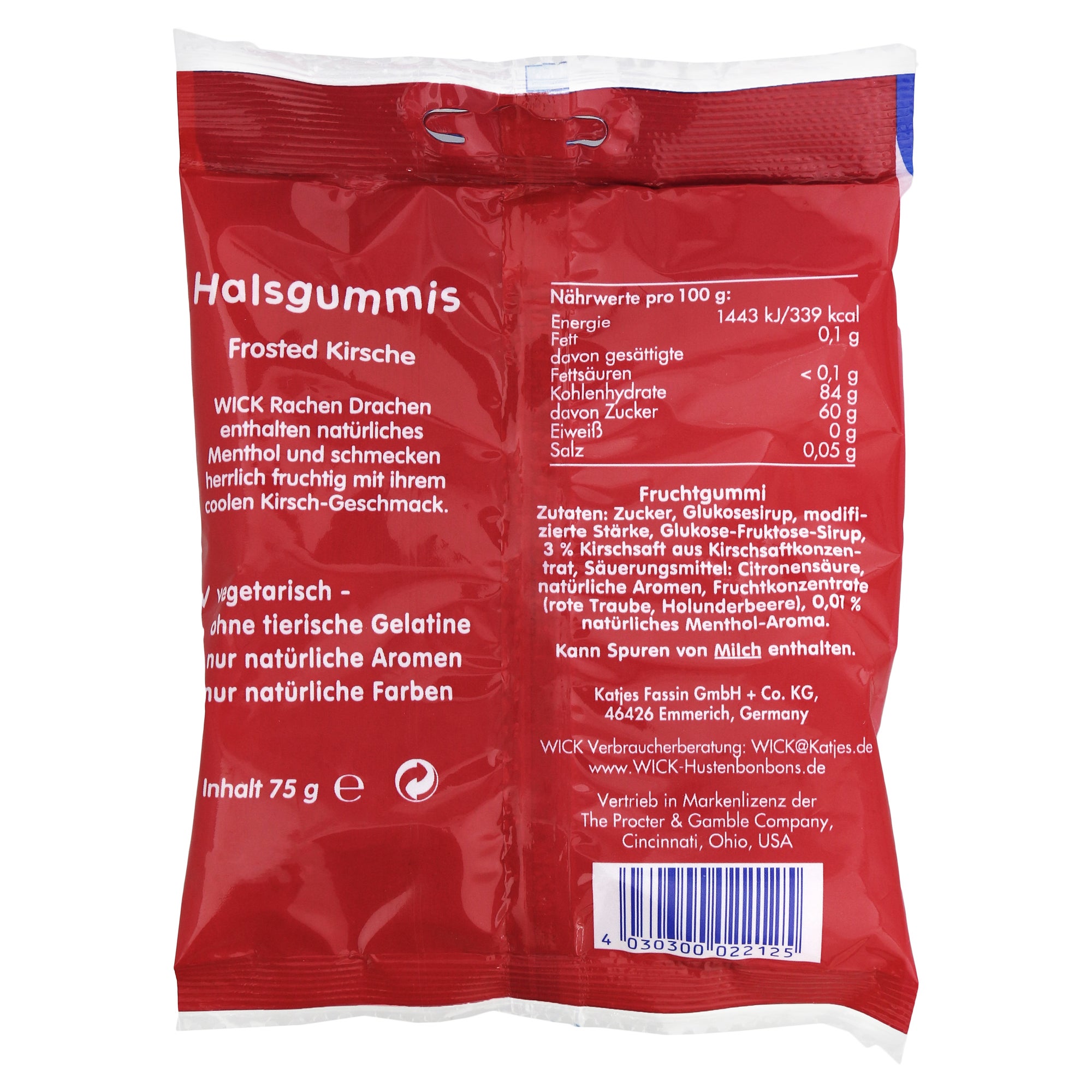 WICK Rachendrachen Halsgummis Kirsche kaufen | medpex