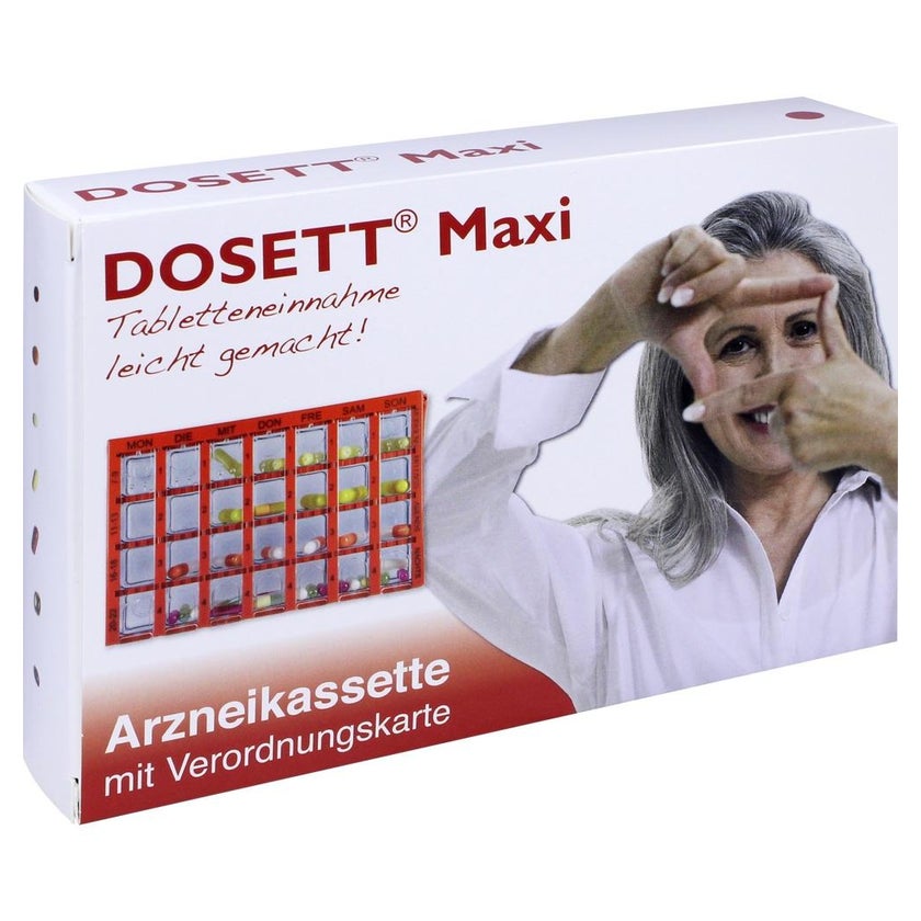 Dosett Maxi Arzneikassette rot 1 St günstig kaufen | medpex