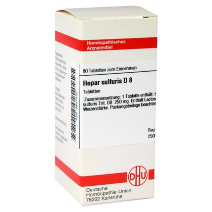 Hepar Sulfuris D 8 Tabletten 80 St günstig kaufen | medpex
