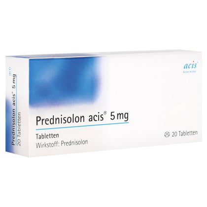 Prednisolon ACIS 5 mg Tabletten 20 St kaufen mit E-Rezept | medpex