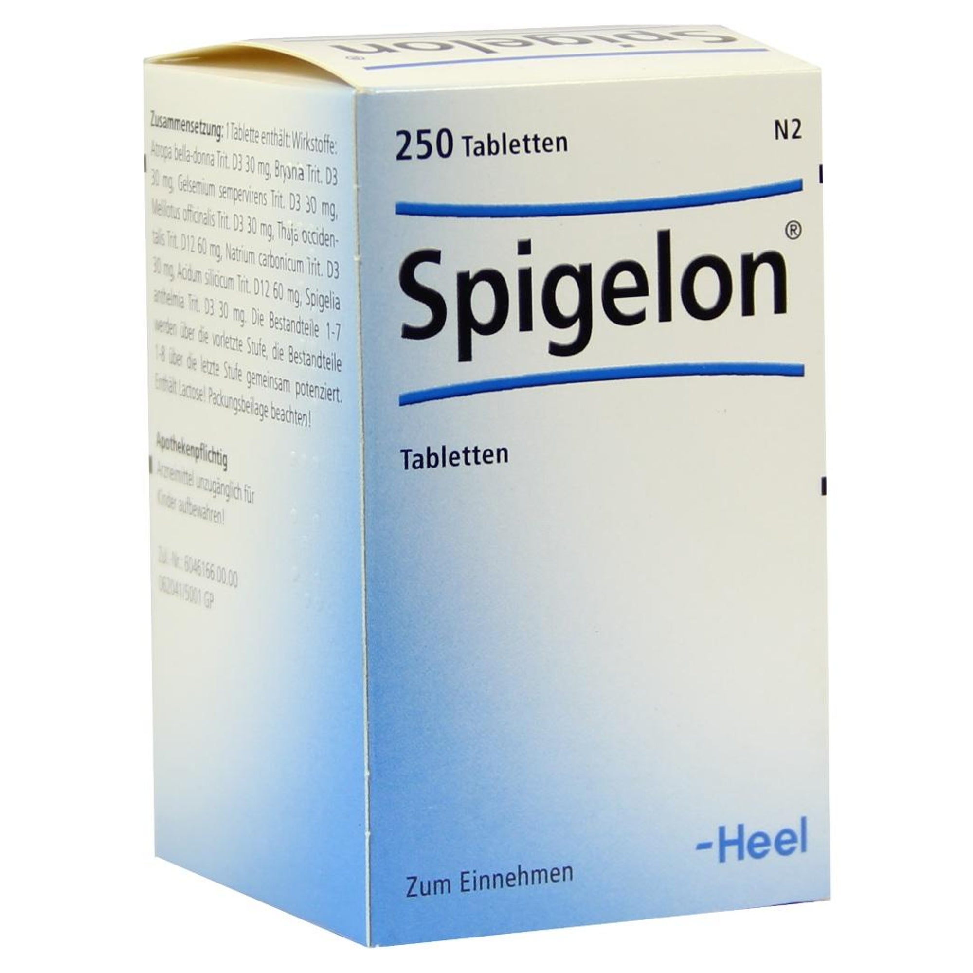 Erfahrungen zu Spigelon Tabletten 250 St | medpex