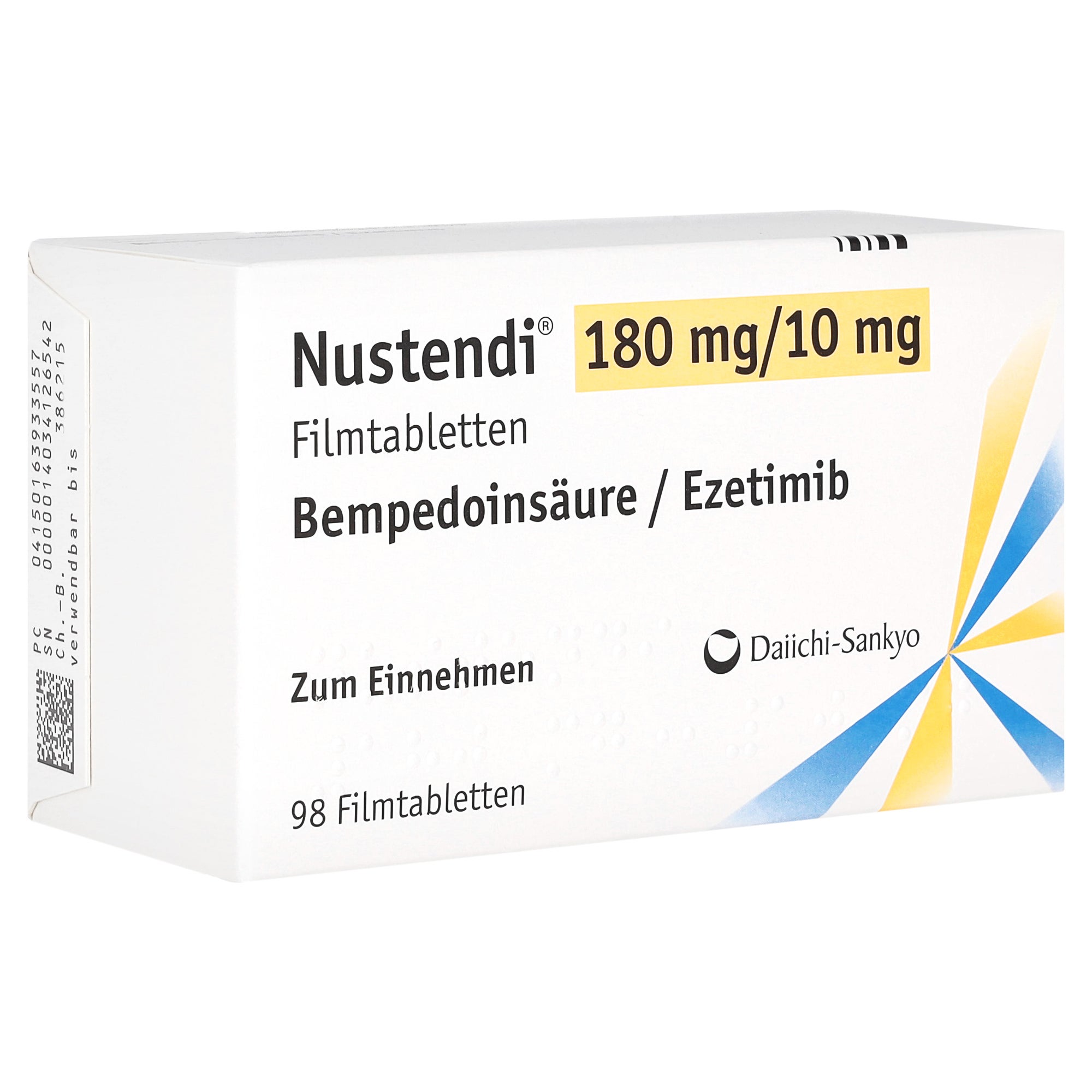 NUSTENDI 180 mg/10 mg Filmtabletten kaufen | medpex