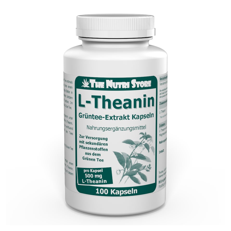 Erfahrungen zu L-theanin 500 mg Kapseln 100 St | medpex